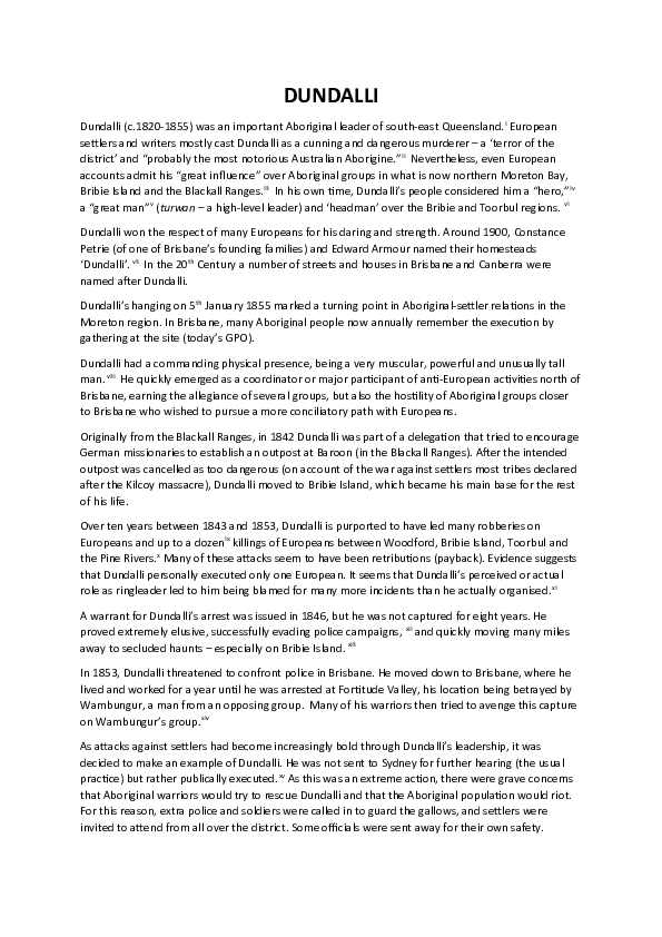 (DOC) Dundalli (biographic summary)