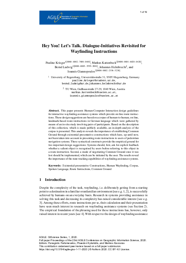 (PDF) Hey You! Let’s Talk. Dialogue-Initiatives Revisited for ...
