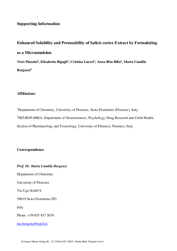 (PDF) Enhanced Solubility and Permeability of Salicis cortex Extract by ...