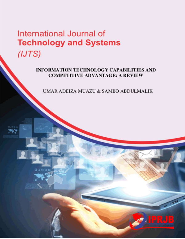 (PDF) Information Technology Capabilities and Competitive Advantage: A ...