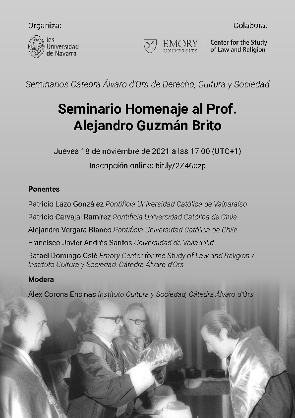 (PDF) Seminario Homenaje al Prof. Alejandro Guzmán Brito