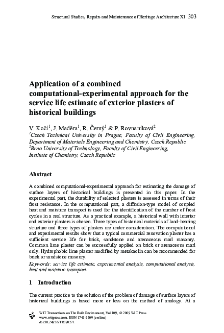 (PDF) Application of a combined computational-experimental approach for ...