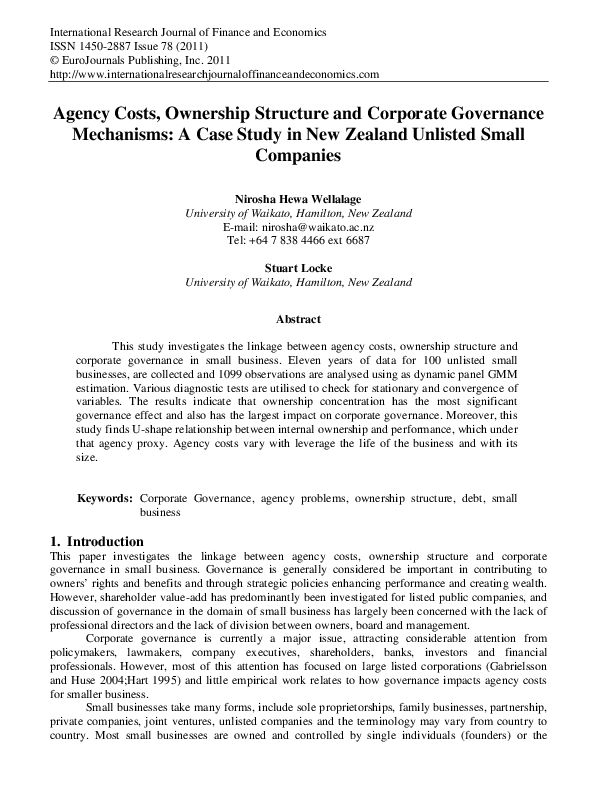 board of directors structure for small business