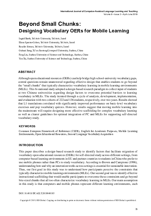 (PDF) Beyond Small Chunks