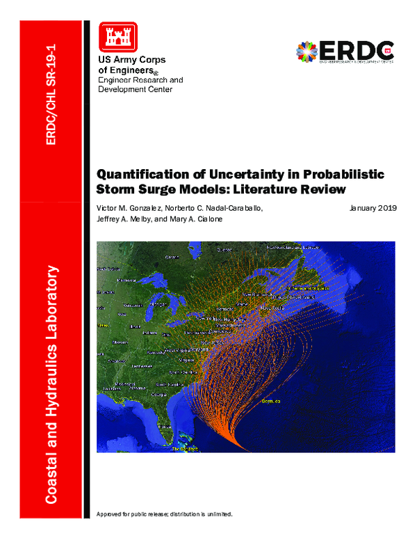 (PDF) Quantification of uncertainty in probabilistic storm surge models : literature review