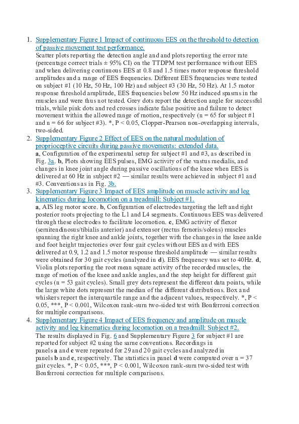(PDF) Electrical spinal cord stimulation must preserve proprioception ...