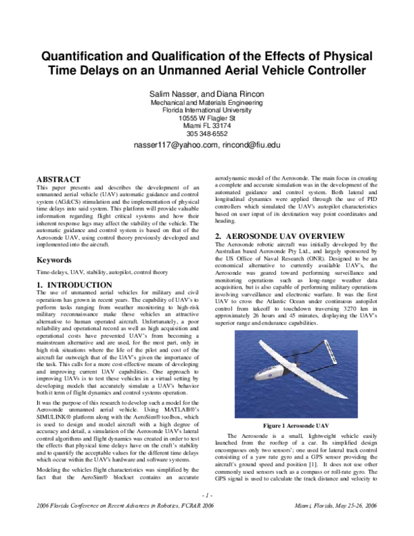 (PDF) Quantification and Qualification of the Effects of Physical Time ...