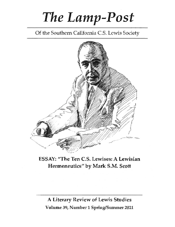 (PDF) The Ten C. S. Lewises: A Lewisian Hermeneutics (2021)