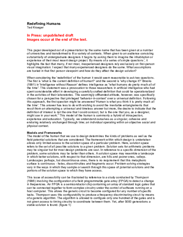 (PDF) In Press: unpublished draft Images occur at the end of the text