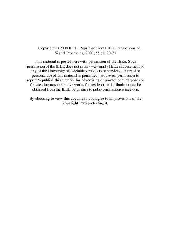 Pdf Glrt Based Threshold Detection Estimation Performance Improvement