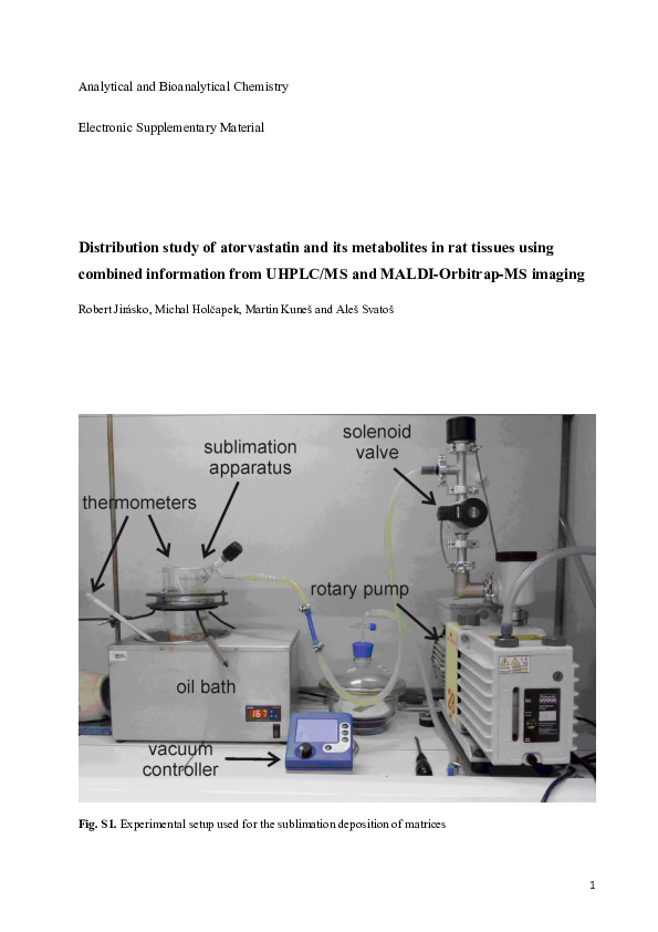 (PDF) Distribution study of atorvastatin and its metabolites in rat ...
