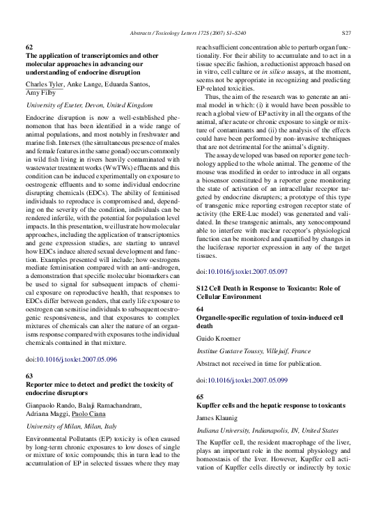 (PDF) The application of transcriptomics and other molecular approaches ...