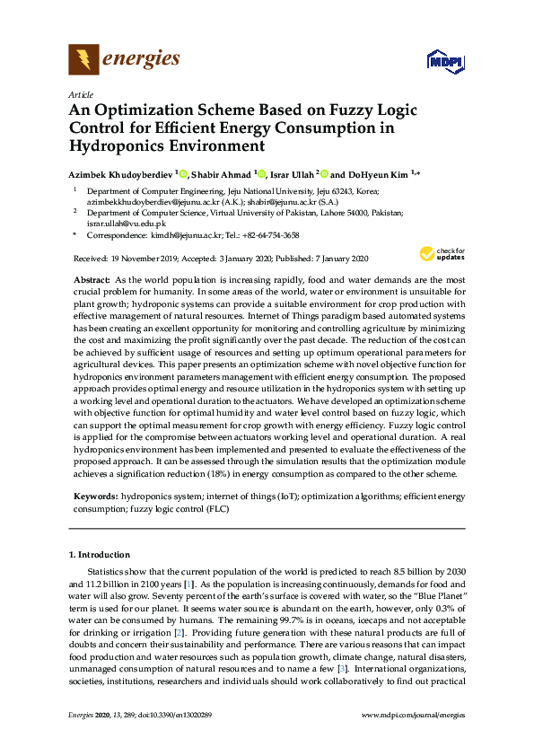 (PDF) The controlling and monitoring system in oyster mushroom cultivation using fuzzy logic ...