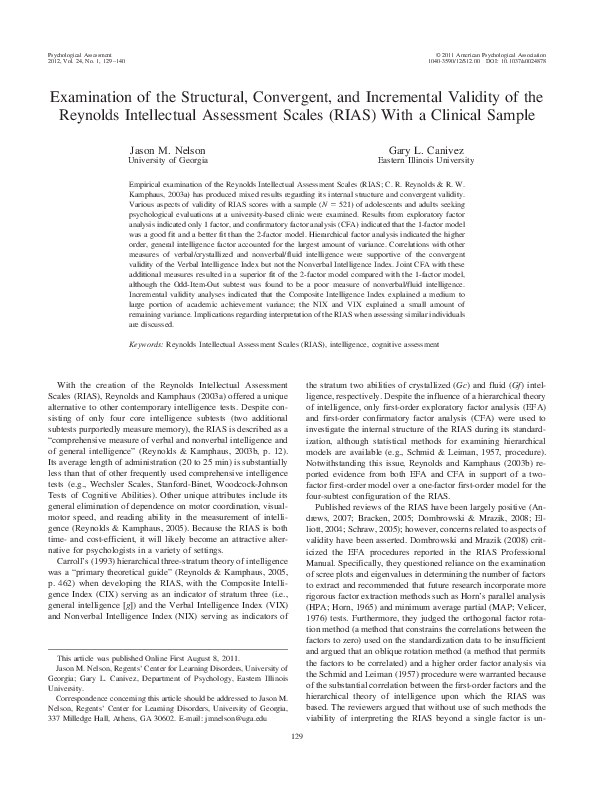 (PDF) Examination of the structural, convergent, and incremental ...