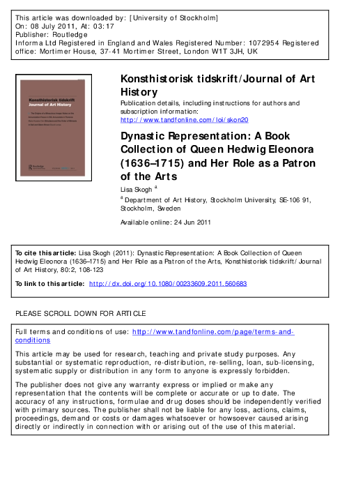 (PDF) Dynastic Representation: A Book Collection of Queen Hedwig ...