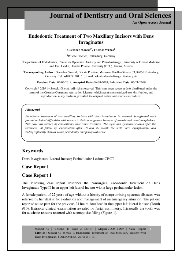 (PDF) Predictability of Modified Miller's Classification in Assessing ...