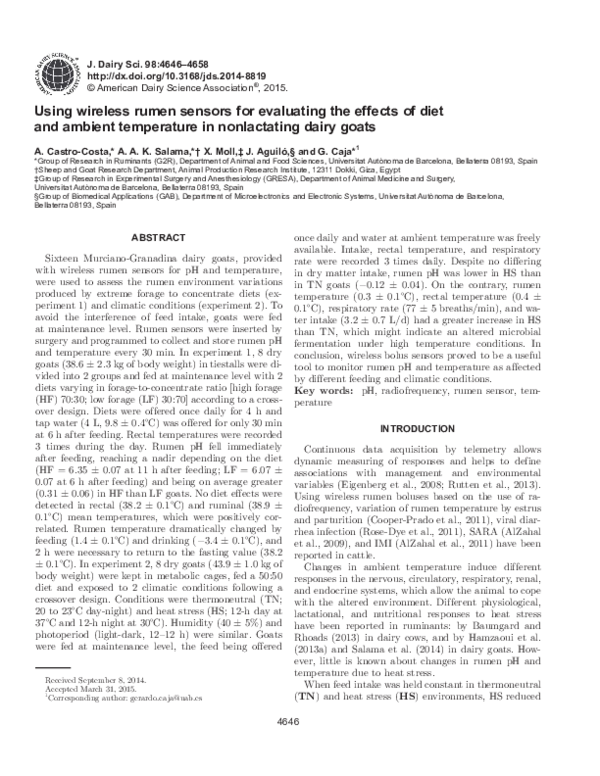 (PDF) Rumen cannulas vs. wireless bolus sensors for monitoring rumen pH ...