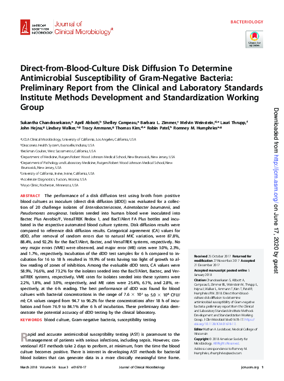 (PDF) Direct-from-Blood-Culture Disk Diffusion To Determine ...