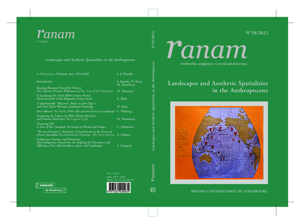 (PDF) Landscapes and Aesthetic Spatialities in the Anthropocene, RANAM. Recherches anglaises et ...