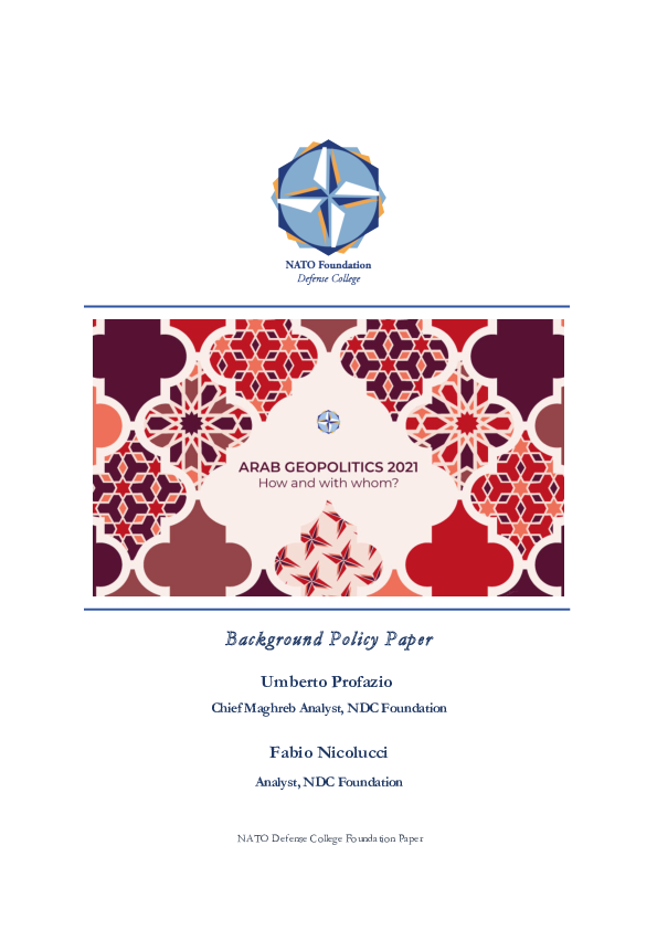 (PDF) Arab Geopolitics 2021