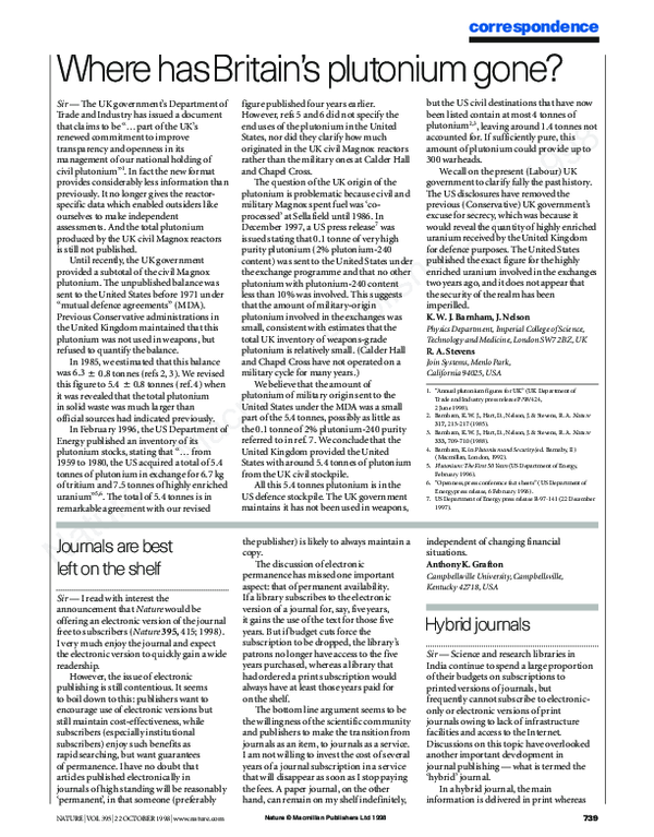 (PDF) Hybrid journals