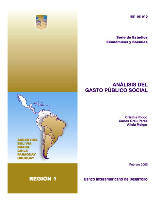 (PDF) An lisis del gasto p blico social