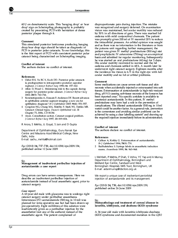(PDF) Histopathology and treatment of corneal disease in keratitis ...