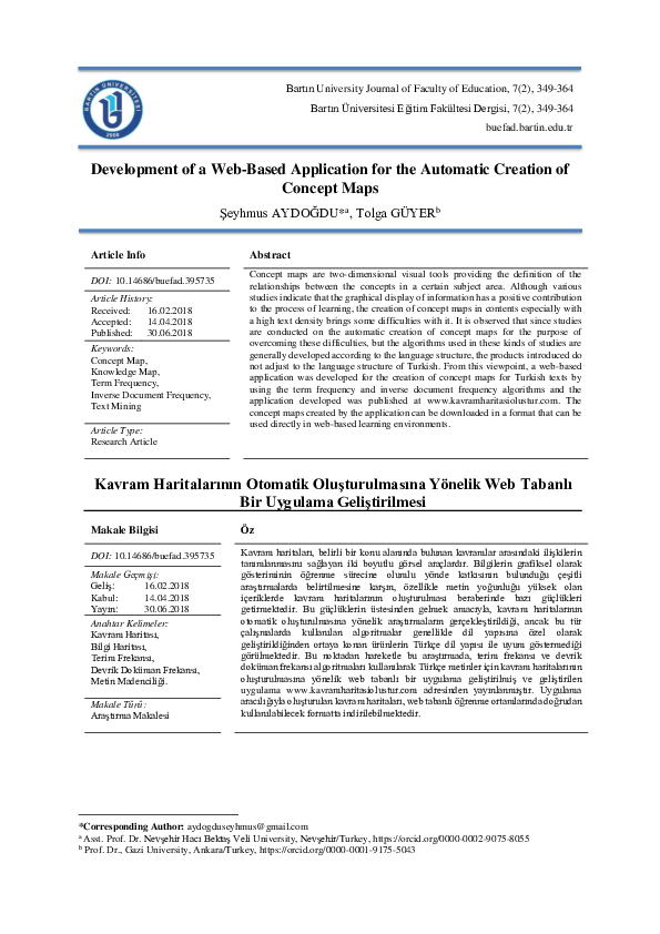 (PDF) Development of a Web-Based Application for the Automatic Creation ...