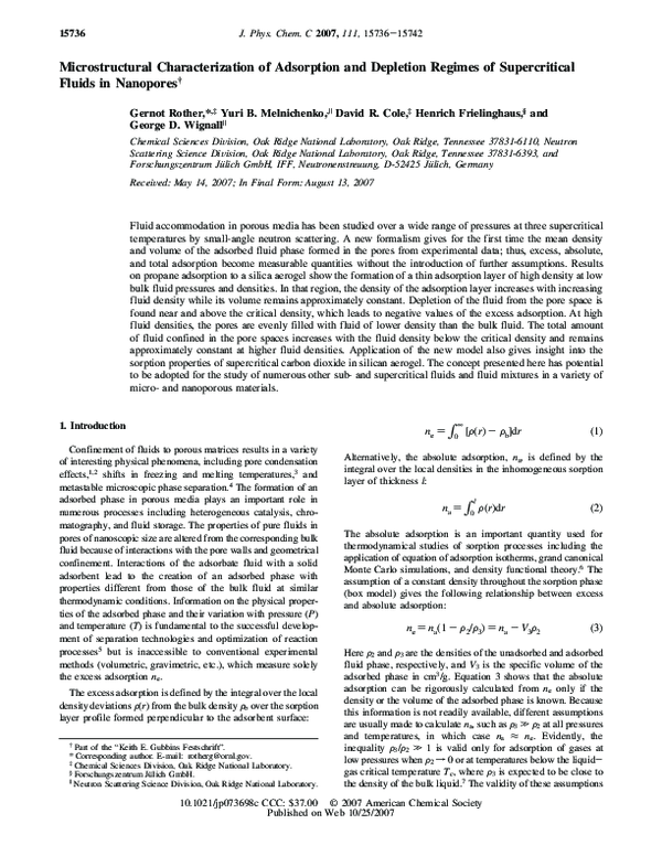 (PDF) Microstructural Characterization of Adsorption and Depletion ...