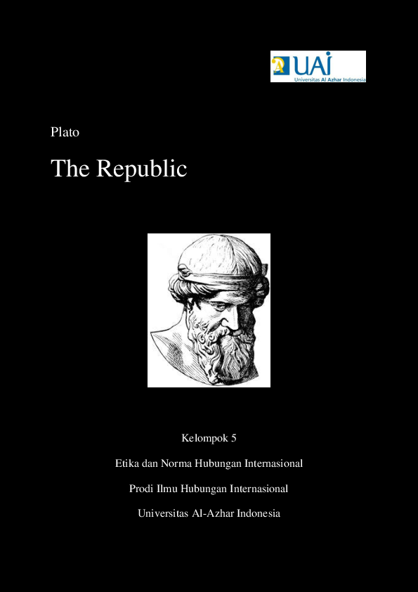 (PDF) Booklet The republic Plato