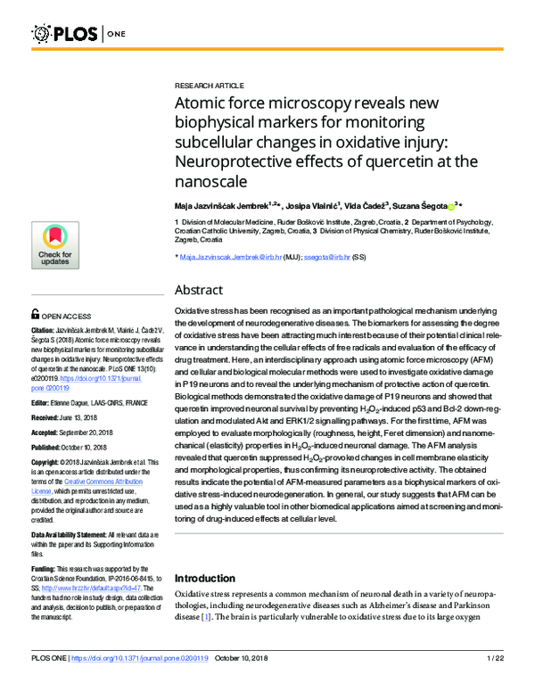 (PDF) Atomic force microscopy reveals new biophysical markers for ...