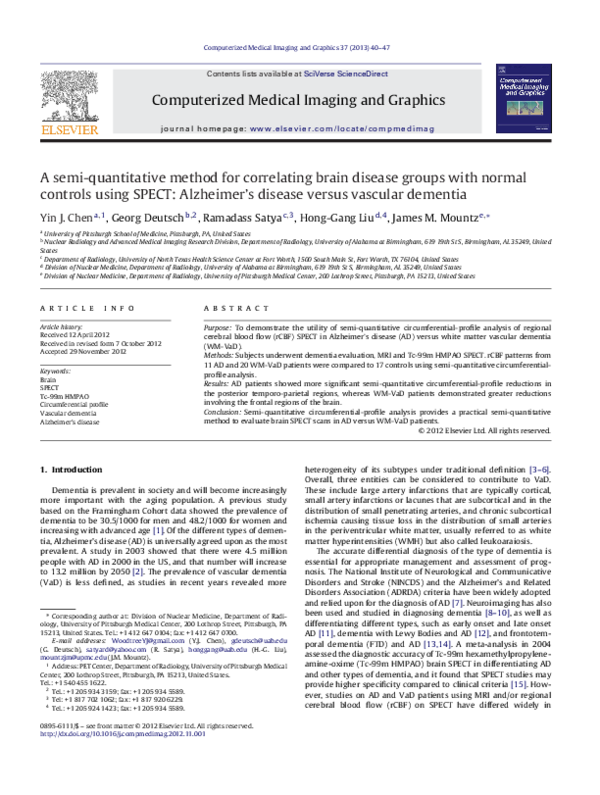(PDF) A semi-quantitative method for correlating brain disease groups ...
