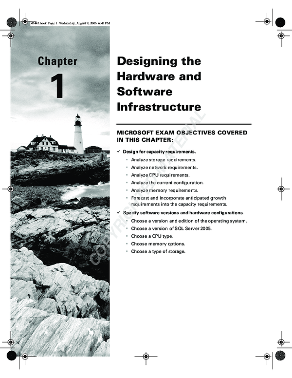 (PDF) MCITP Administrator: Microsoft SQL Server 2005 Database Server ...