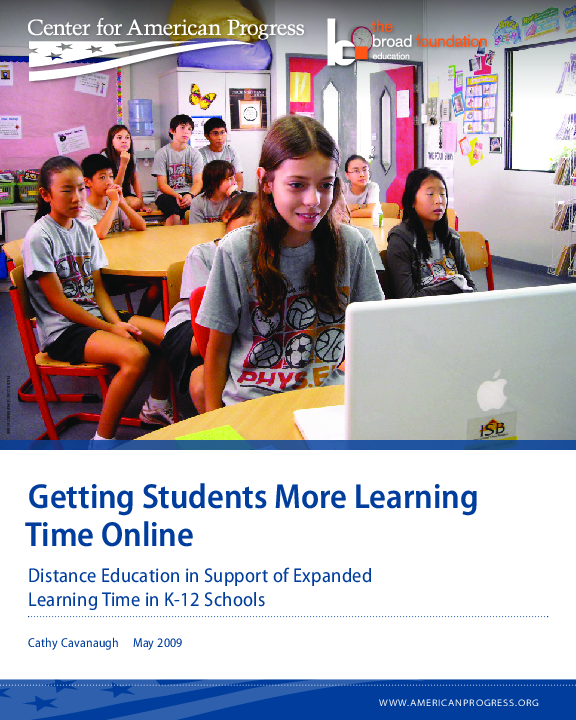 (PDF) Getting Students More Learning Time Online Distance Education in ...