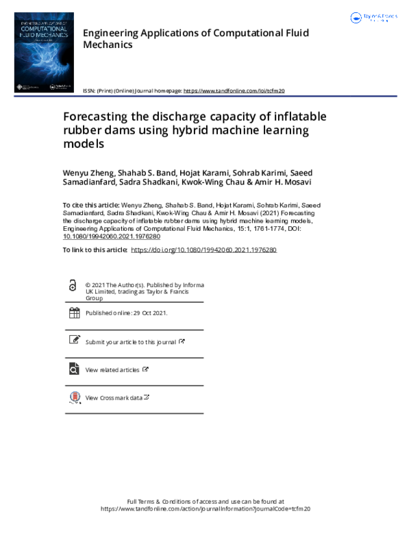 (PDF) Forecasting the discharge capacity of inflatable rubber dams ...