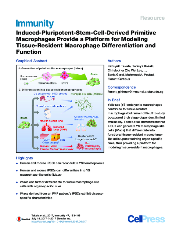 (PDF) Induced-Pluripotent-Stem-Cell-Derived Primitive Macrophages Provide a Platform for ...