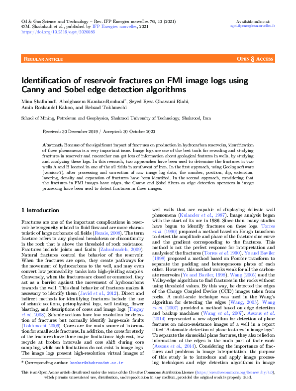 (PDF) Identification of reservoir fractures on FMI image logs using Canny and Sobel edge ...