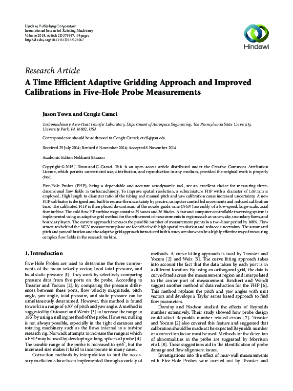 (PDF) A Time Efficient Adaptive Gridding Approach and Improved ...