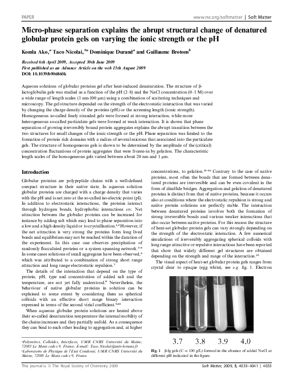 (PDF) Micro-phase separation explains the abrupt structural change of ...