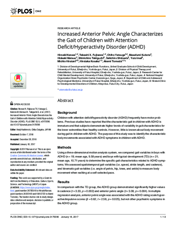 (PDF) Increased Anterior Pelvic Angle Characterizes the Gait of ...