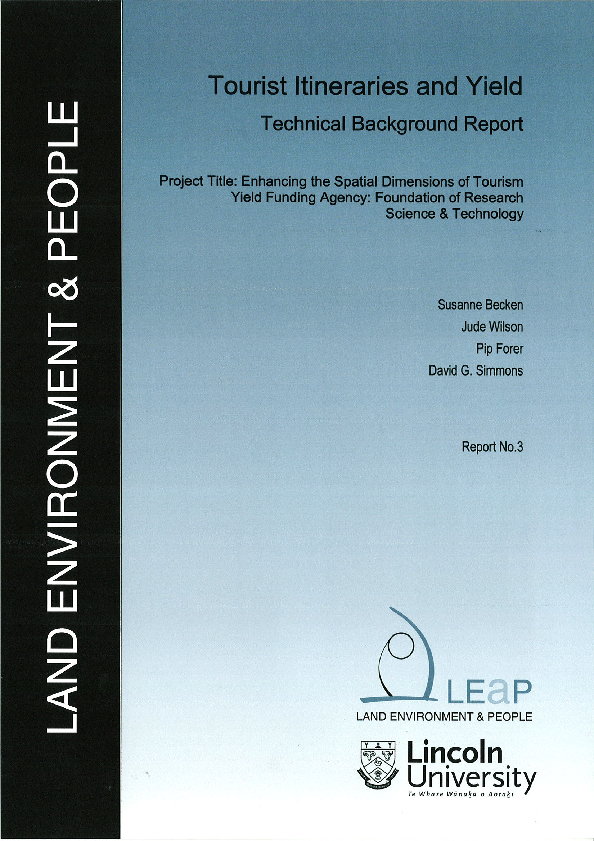 PDF Tourist Itineraries And Yield Technical Background Report Susanne Becken Academia edu pdf-tourist-itineraries-and-yield-technical-background-report-susanne-becken-academia-edu