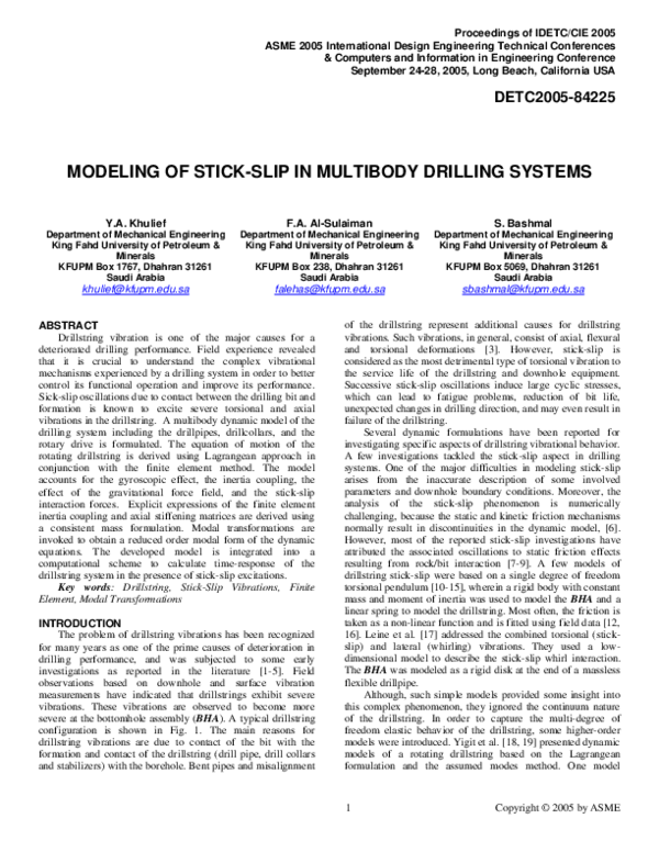 (PDF) Restitution and Friction in Impact Analysis of Multibody Systems Executing Plane Motion