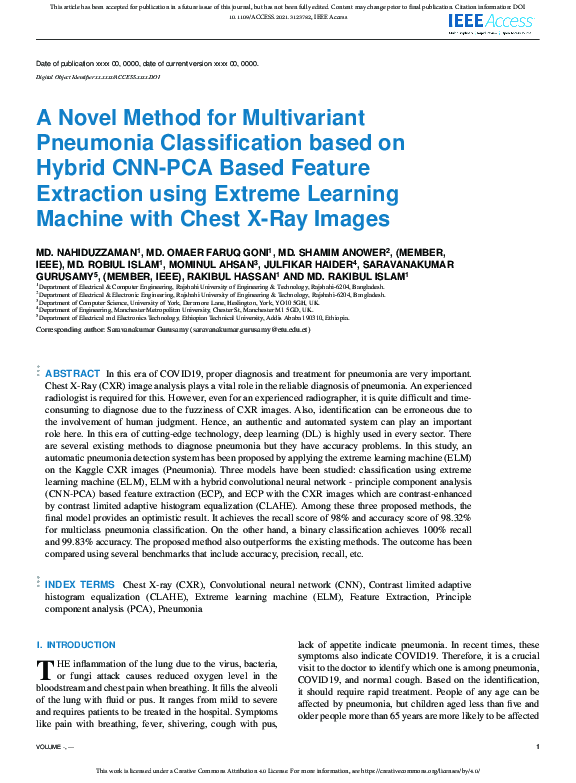 (PDF) A Novel Method for Multivariant Pneumonia Classification based on ...