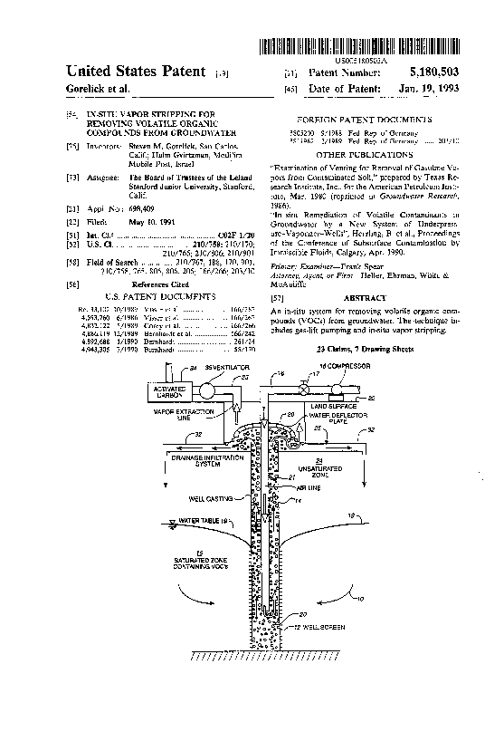 (PDF) In-situ vapor stripping for removing volatile organic compounds ...