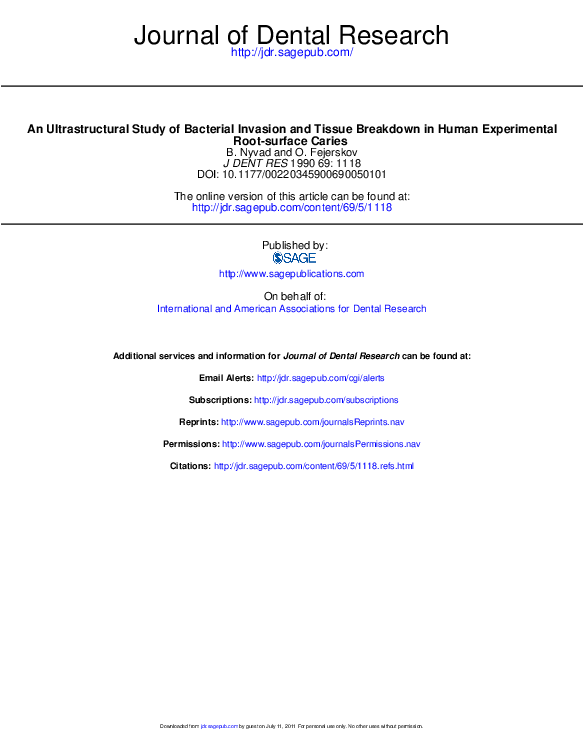 (PDF) An Ultrastructural Study of Bacterial Invasion and Tissue ...