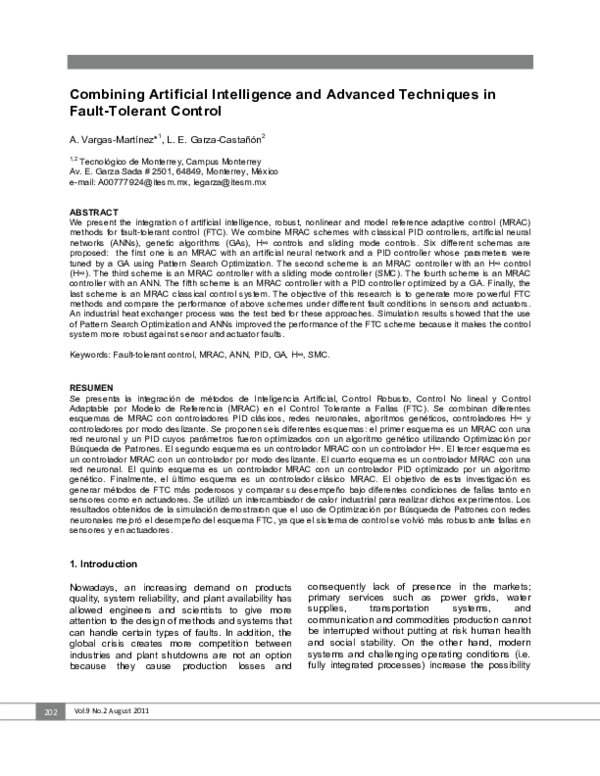 (PDF) Combining Artificial Intelligence and Advanced Techniques in ... (PDF) Combining Artificial Intelligence and Advanced Techniques in ...