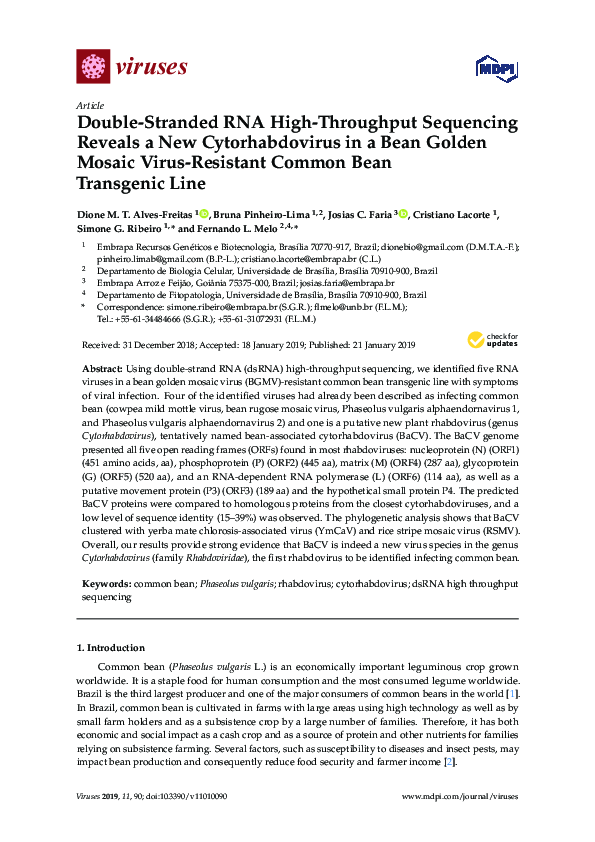(PDF) Double-Stranded RNA High-Throughput Sequencing Reveals a New ...
