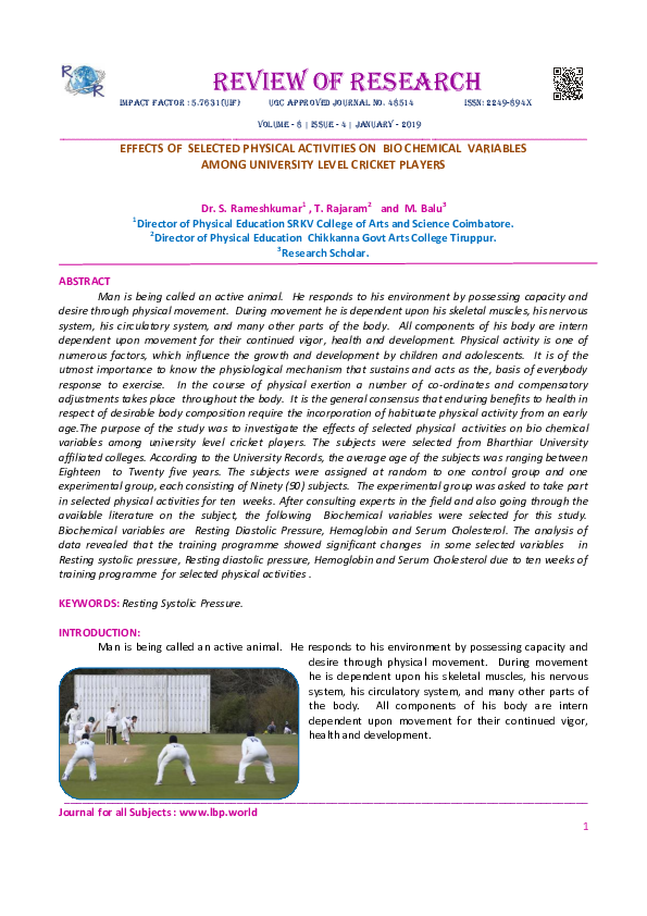 (PDF) Review Of Research