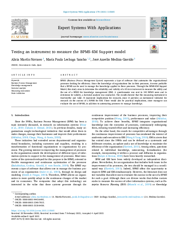 (PDF) Business process management systems in port processes: a ...