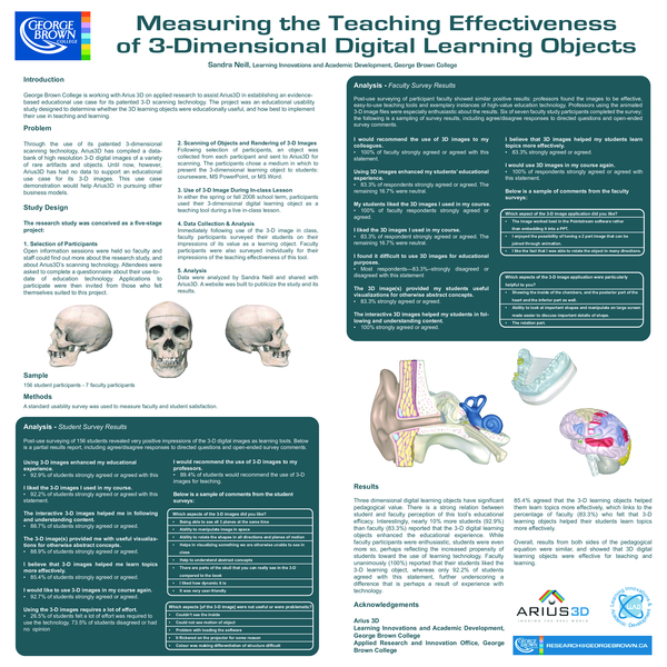 (PDF) Measuring the Teaching Effectiveness of 3-dimensional Digital ...